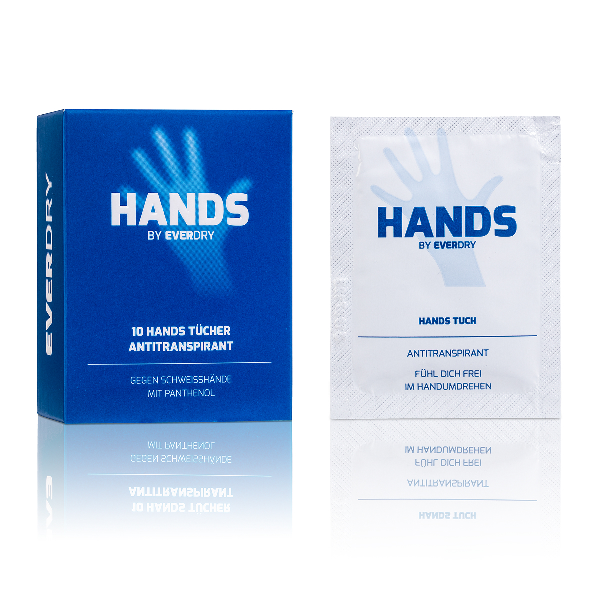 🔵 EVERDRY Antitranspirant Hands Wipes | Dry Hands